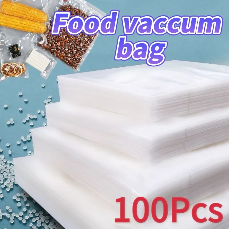 100 unids/lote bolsas de envasado al vacío bolsas vacías de vacío para ...