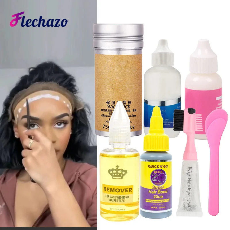 Professional-Lace-Front-Wig-Making-Tools-Waterproof-Lace-Wig-Glue-And ...