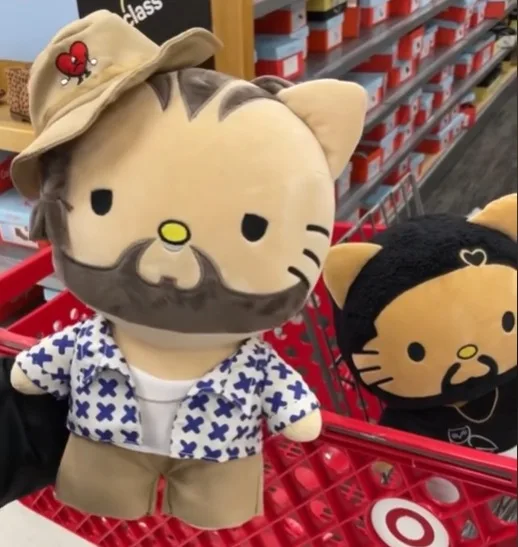 Miniso Hello Kitty Plush Travis Scott LIL PEEP Anime Plush Toy ...
