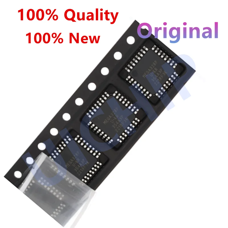 100-New-ATMEGA328P-AU-ATMEGA328P-TQFP32-Microcontroller-Integrated ...