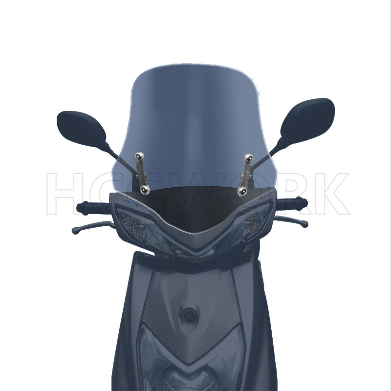 Motorcycle-Accessories-Windshield-Hd-Transparent-Heighten-for-Yamaha ...