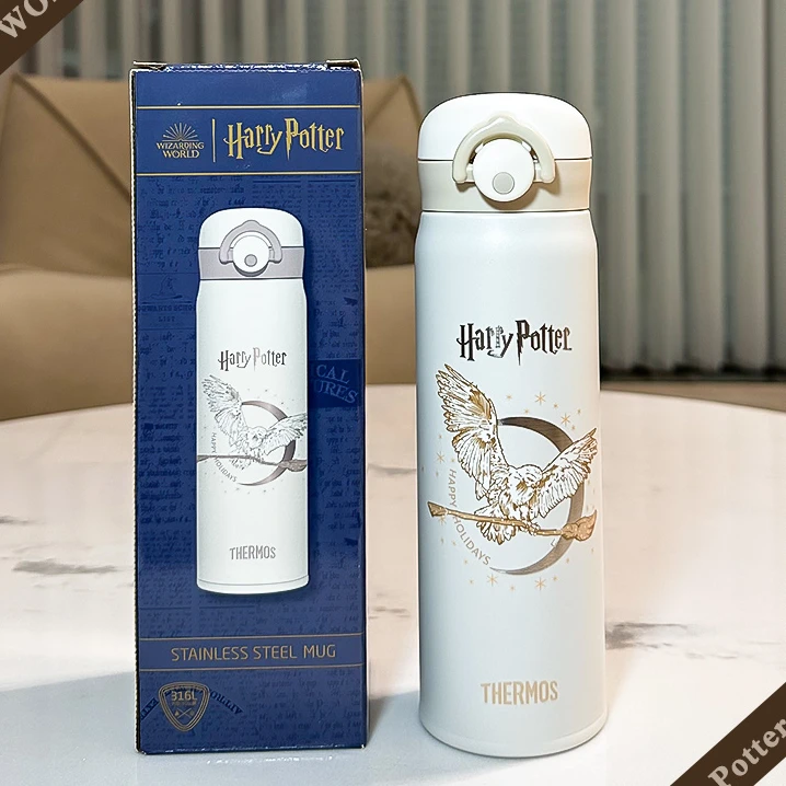 Termo-de-Harry-Potter-para-ni-os-taza-de-bebida-recta-de-Anime-Hedwig ...