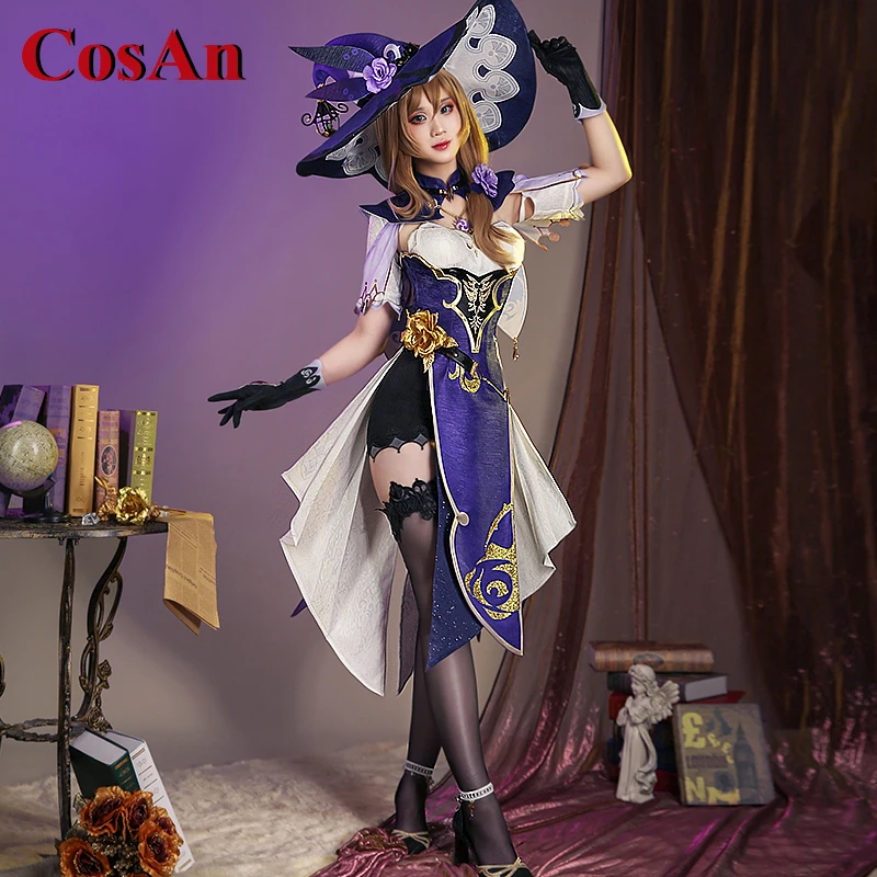 CosAn-Hot-Game-Genshin-Impact-Lisa-Cosplay-Costume-Gorgeous-Sweet ...