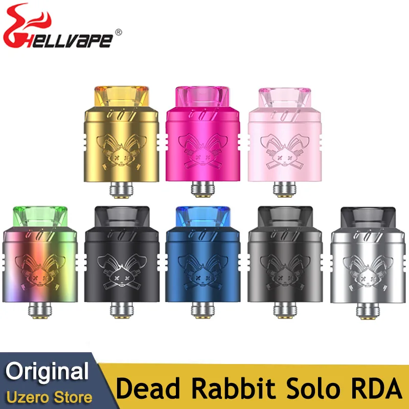 Original Hellvape Dead Rabbit Solo RDA Tank E Cigarette Atomizer Single ...