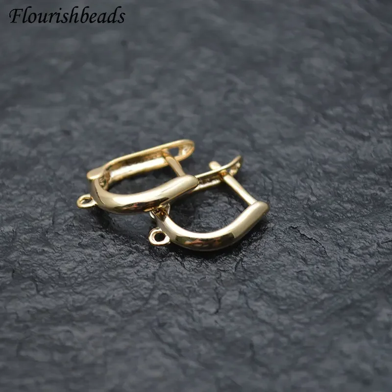 Nickle-Free-Anti-rust-Gold-Color-Plain-Metal-Earring-Hooks-Jewelry ...