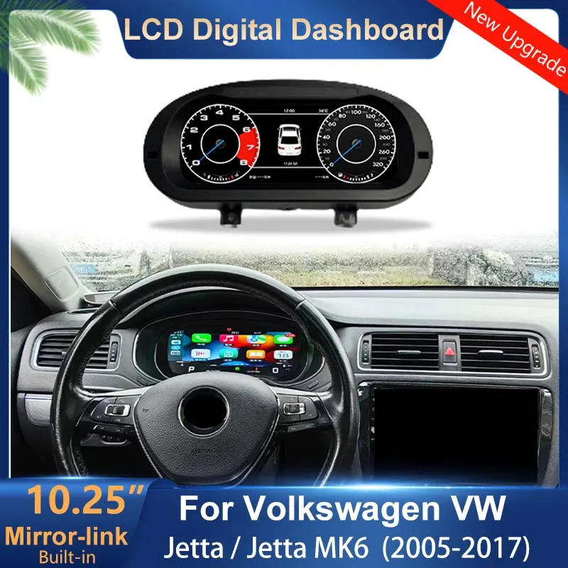 Painel-Digital-para-Volkswagen-Cluster-de-Instrumento-Virtual-Veloc ...
