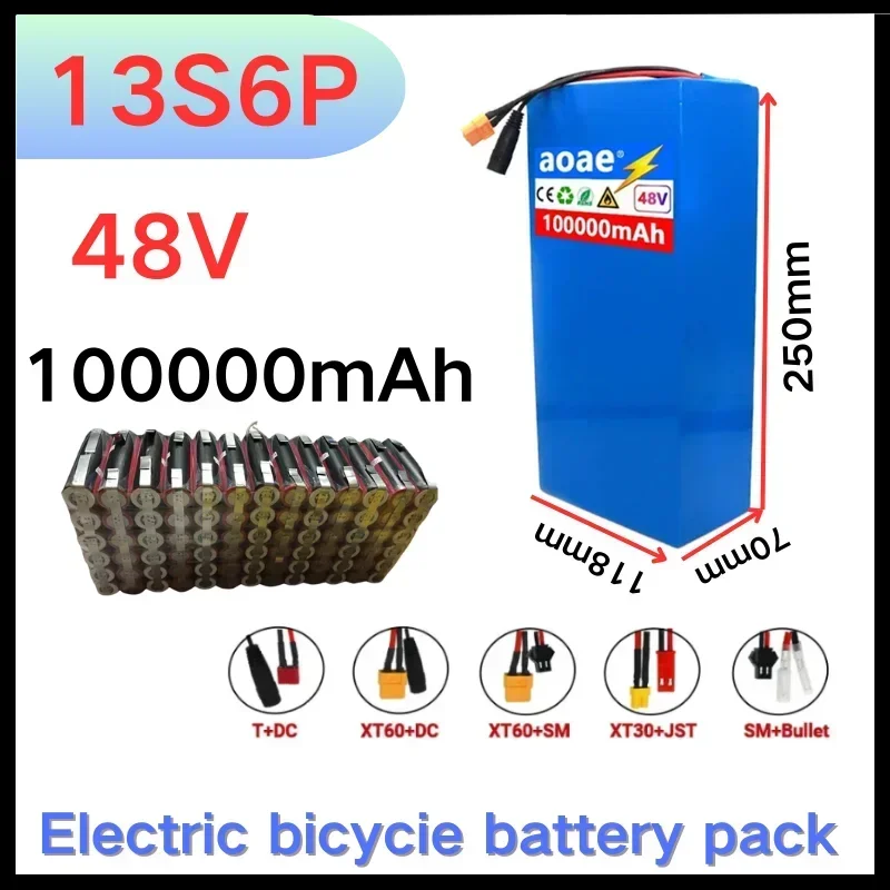 48V-13S6P-Battery-100Ah-Lithium-Ebike-13S6P-Li-ion-Battery-for-500W ...