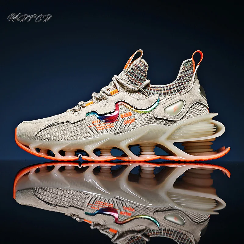 Sneakers-Casual-Plus-Size-45-46-Men-Running-Shoes-Fashion-Leather-Mesh ...