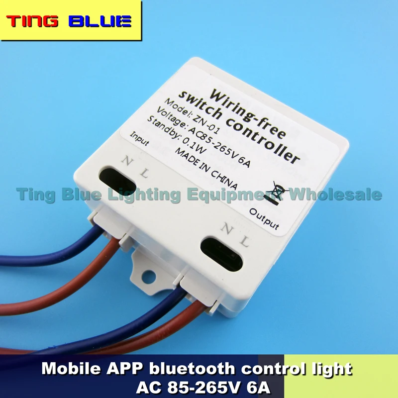 Mobile phone Bluetooth switch controller Wiring-free wall switch ...