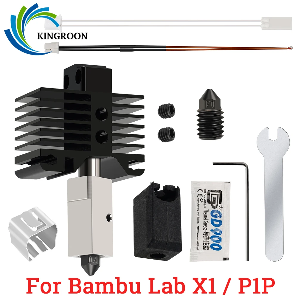 For Bambu lab Hotend Nozzle Upgrade Hotend Nozzle Hardened Steel Nozzle ...