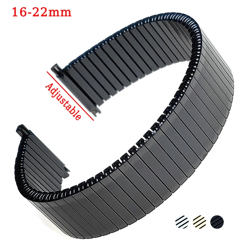 16mm-18mm-20mm-22mm-elastisches-Metall-armband-f-r-fixoflex-Stretch ...