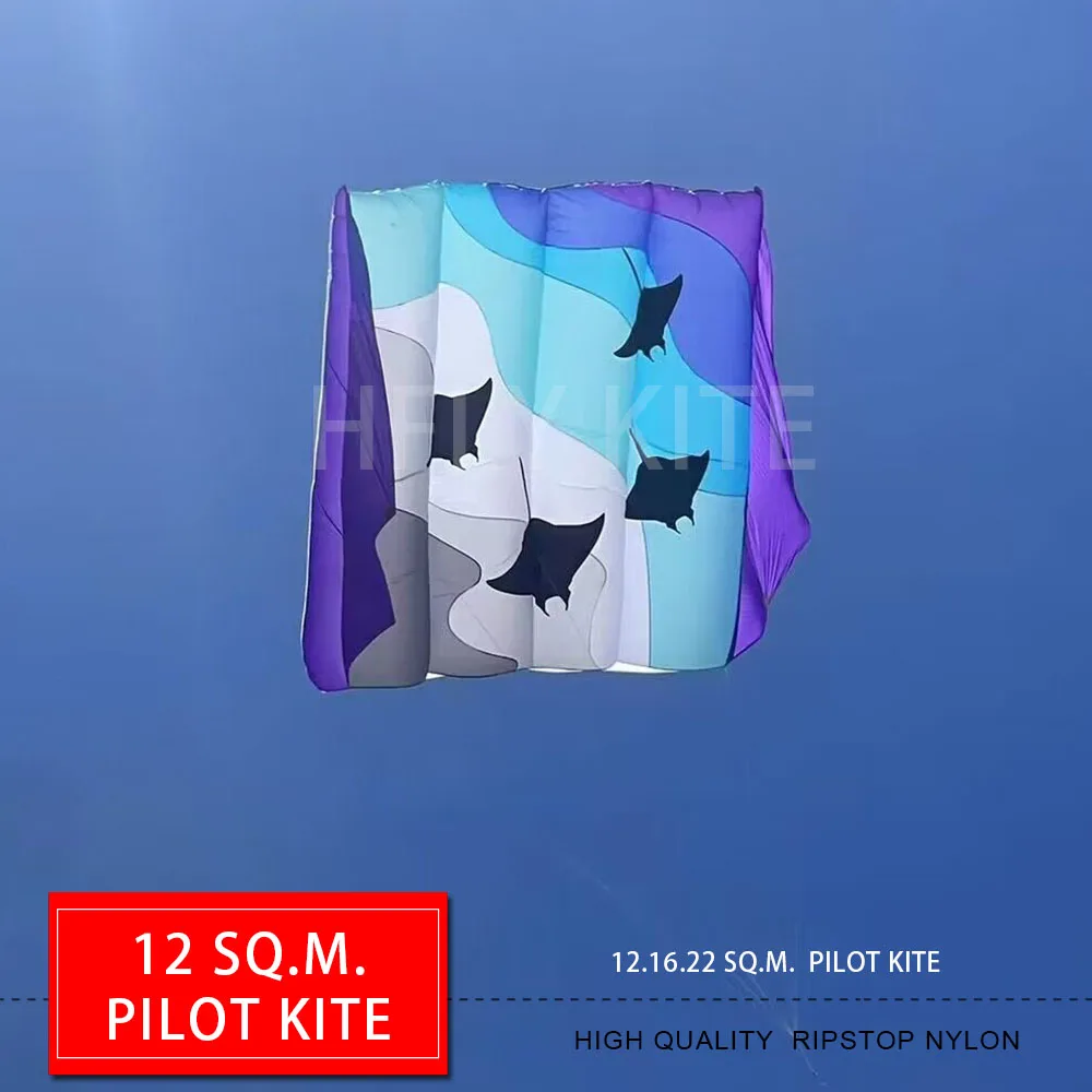 HFLY-New-Arrival-Large-Soft-Inflatable-12-16-SQ-M-Ray-Pilot-Kite-for ...