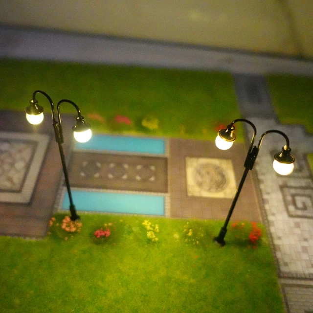 Handlan Railroad Lantern 20x LED Street Lanterns For HO/OO Model ...