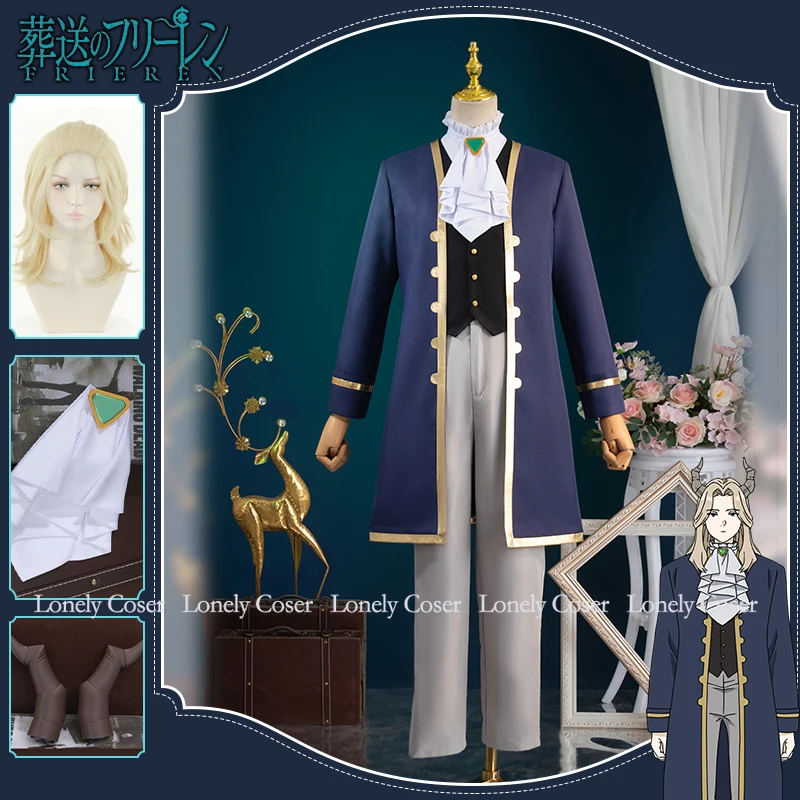 Anime-Frieren-Beyond-Journey-s-End-Lugner-Cosplay-Costume-Coat-Uniform ...