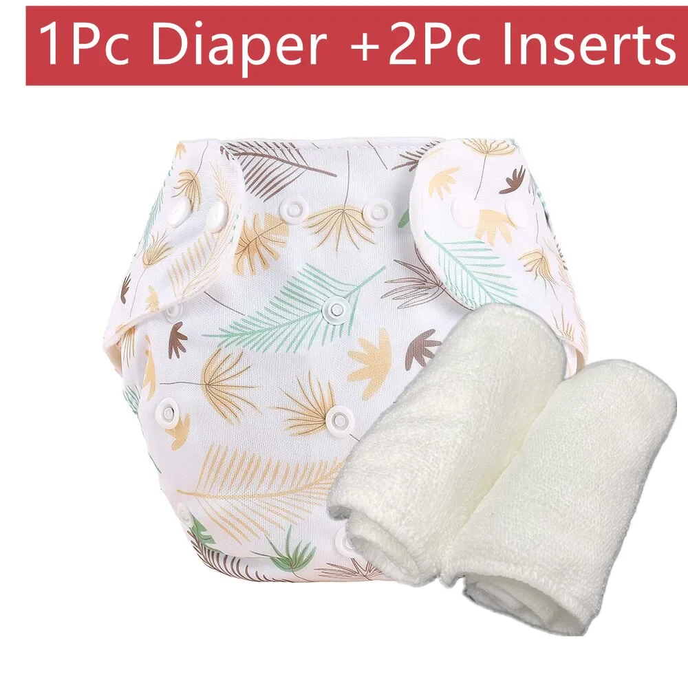 1-Diaper-2pc-3layers-Inserts-Baby-Fraldas-Adjustable-Diaper-Washable ...