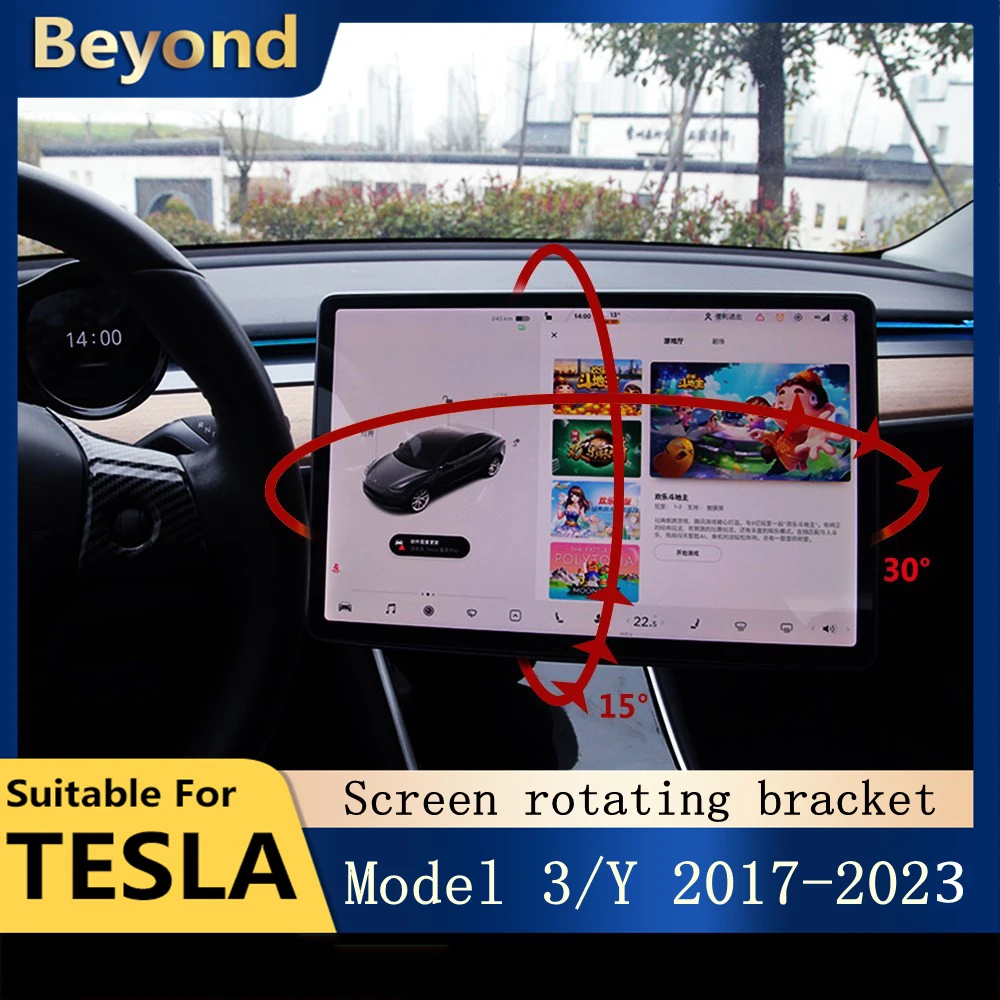 For-Tesla-Model-3-Y-2023-Accessories-New-Central-Control-Screen ...