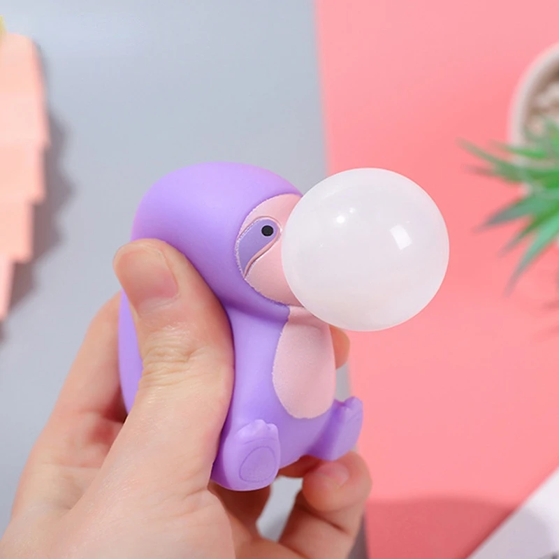 Fidget-Toys-Blow-Spits-Bubble-Kawaii-Squeeze-Lovely-Animal-Soft-Squishy ...
