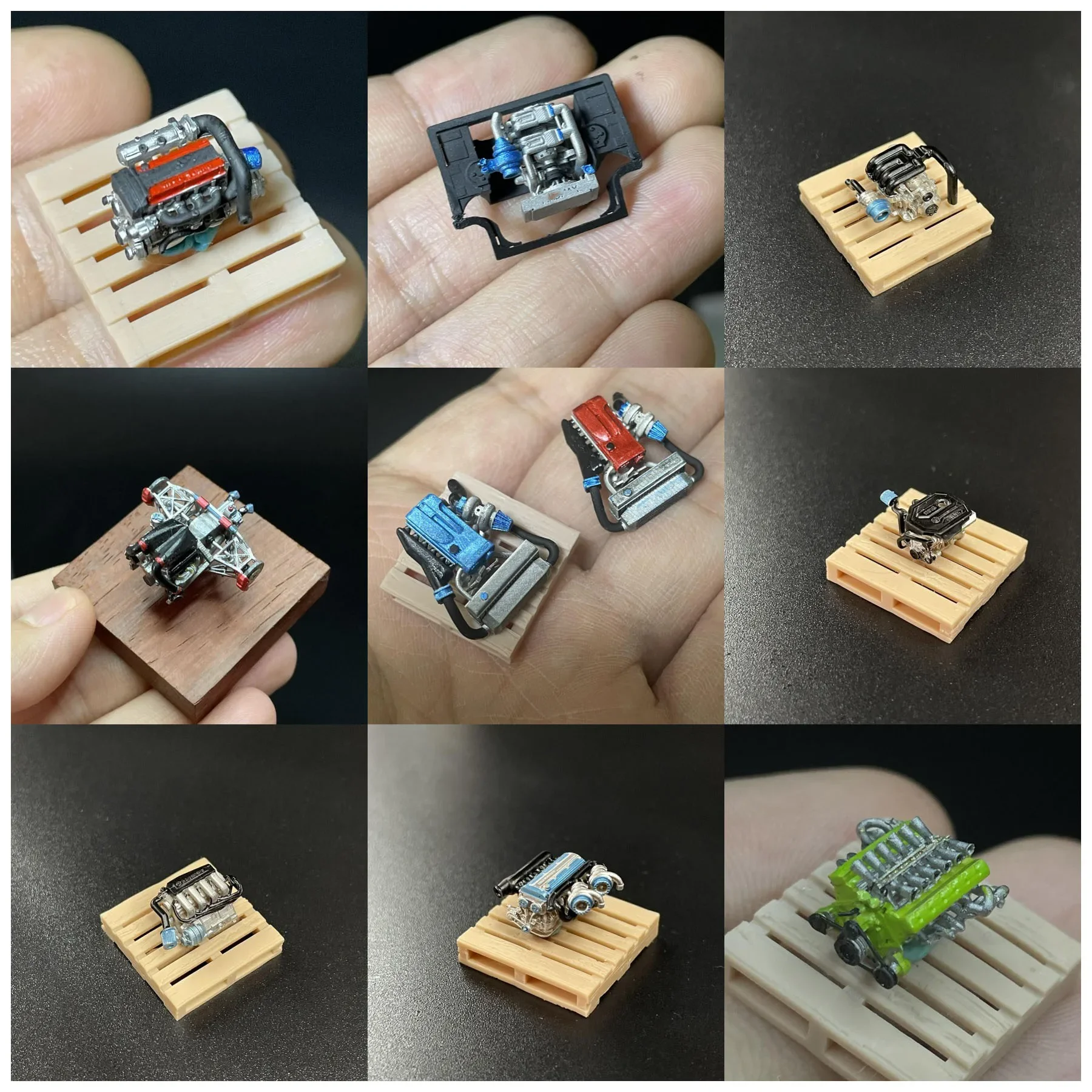 1-64-Engine-Nacelle-Engine-Model-Modification-Auto-Repair-Tool-Model ...