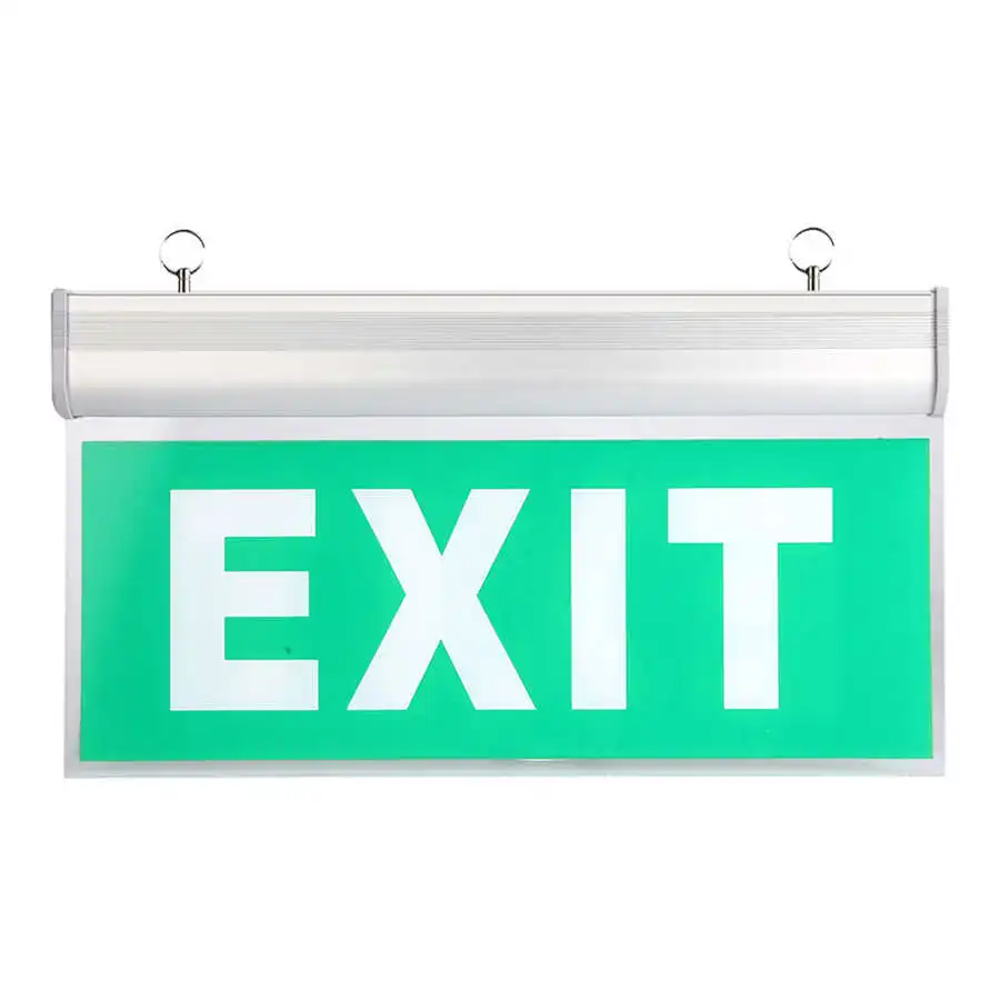 Illuminated Emergency Exit Sign