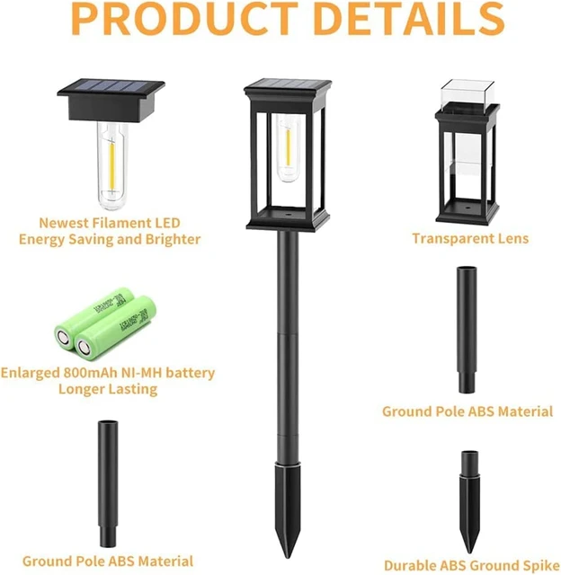 Threshold Solar Pathway Lights Lamps