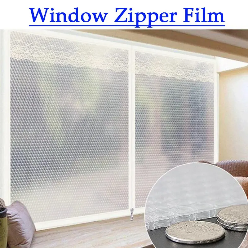Winter Window Keep Warm Film Bedrooms Balcony Door Sealing Insulation ...
