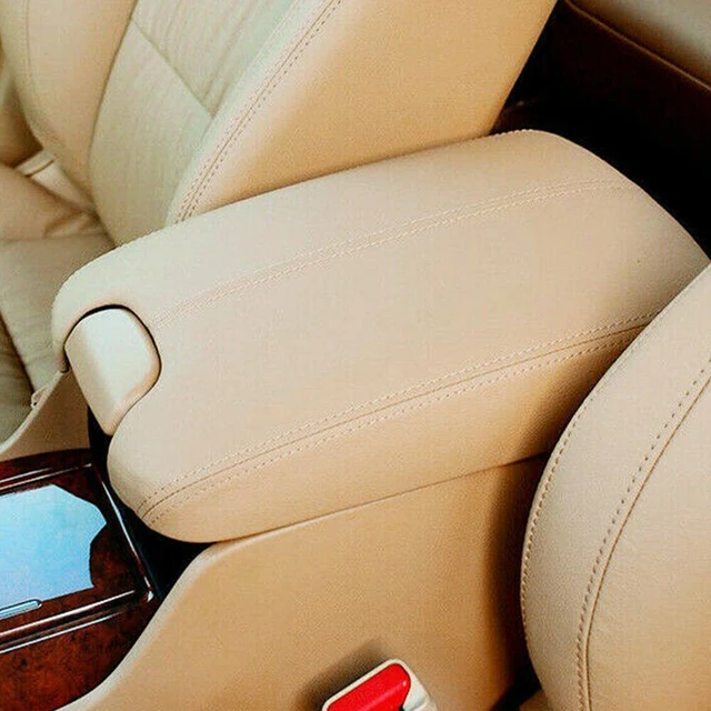 Car Center Console Armrest Cover For Honda For Accord 2008 2012 Leather Center Console Lid Armrest Cover Beige Armrests AliExpress