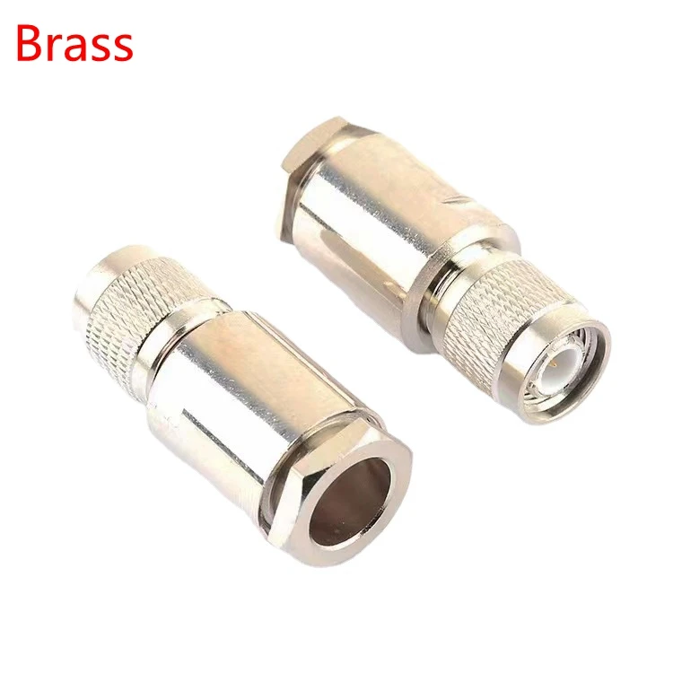 1-10Pcs TNC Male Plug Connector TNC Male Clamp Solder for RG8 RG213 ...