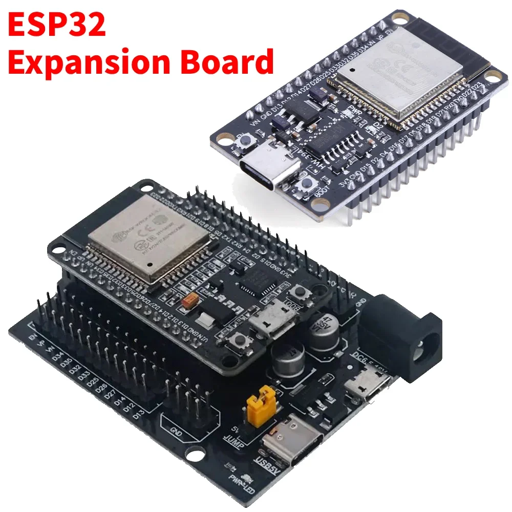 ESP32-Development-Module-Type-C-MICRO-USB-30Pin-Expansion-Electronic-Module-Graphic-Programming ...