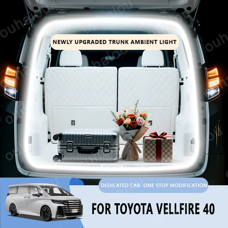 For Toyota Vellfire 40 trunk light modification light Atmosphere lights ...