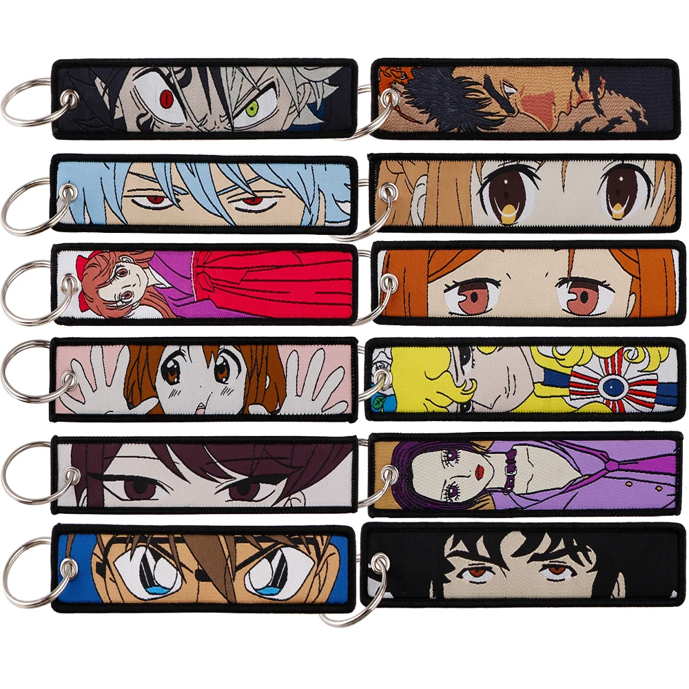 NANA-Japanese-Anime-Embroidery-Key-Chain-for-Motorcycles-and-Cars-Key ...