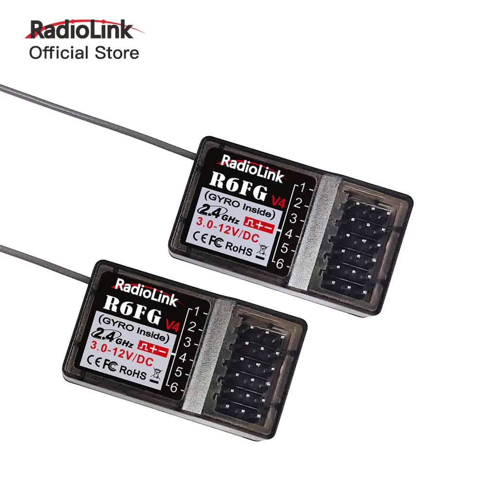 Radiolink-RC-Receiver-R6FG-6-Channel-2-4G-HV-Servo-RX-with-Gyro-Long ...