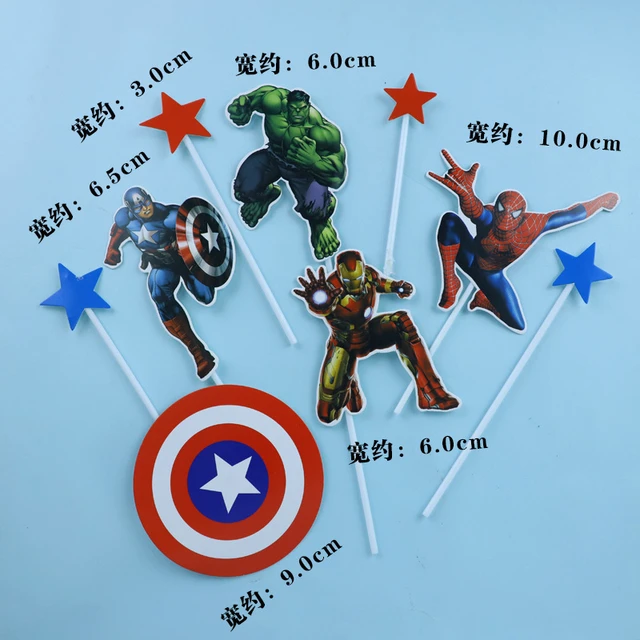 Avengers Cake Toppers