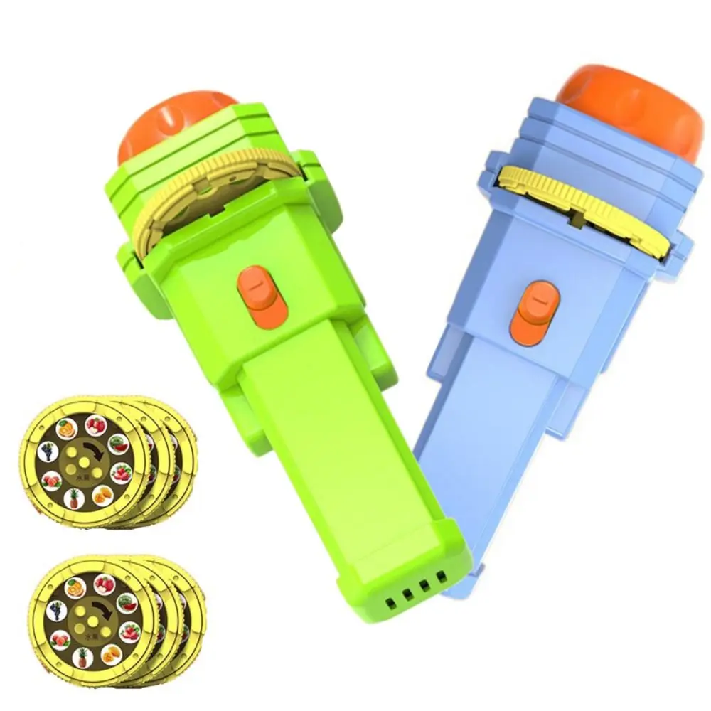 3-Cards-Cartoon-Projection-Flashlight-160-Patterns-Creative-Children ...