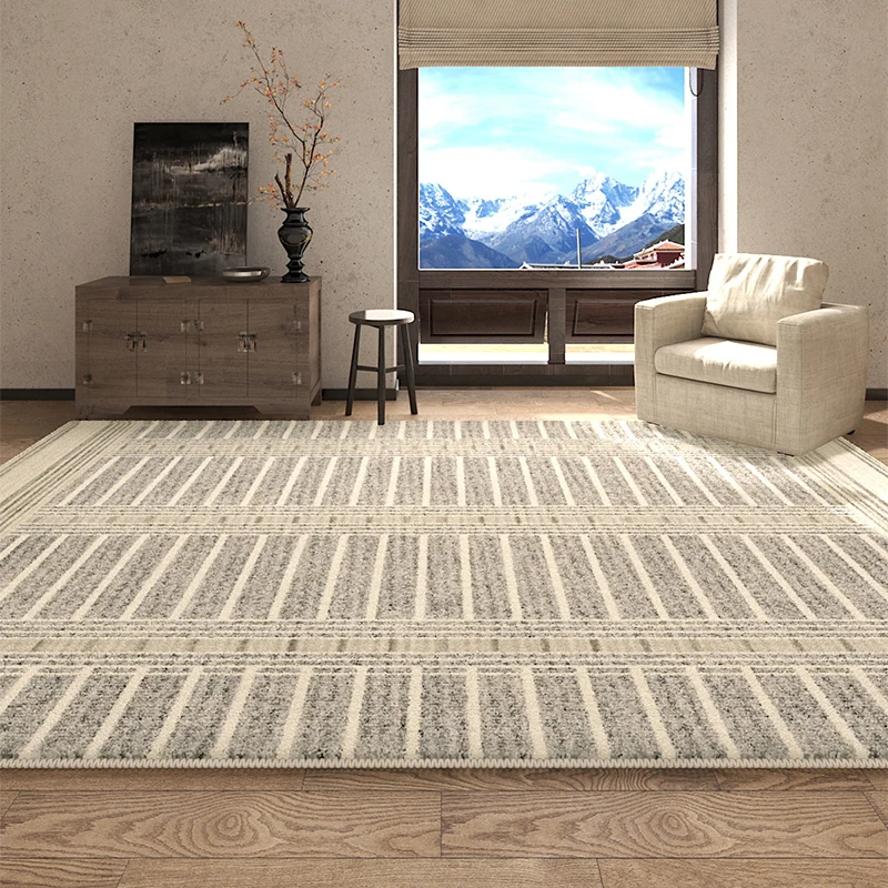 European Style Thickened Large Area Living Room Decorative Carpet Plush ...