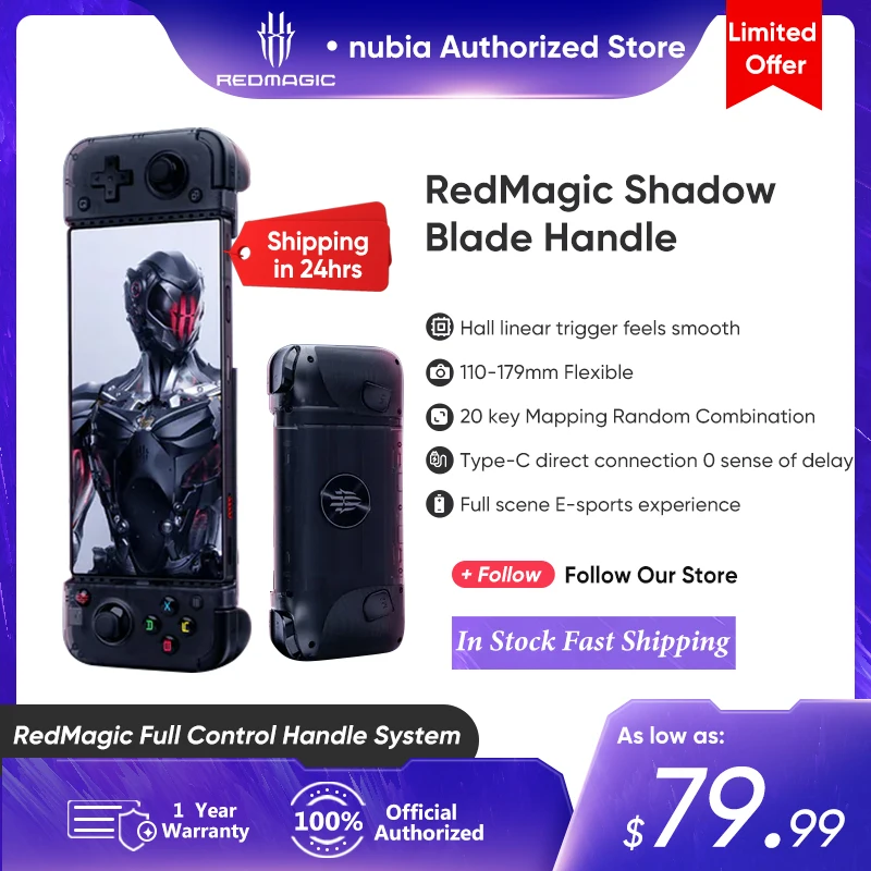 RedMagic-Shadow-Blade-Gamepad-for-RedMagic-8-Pro-8-Pro-Textured-Soft ...