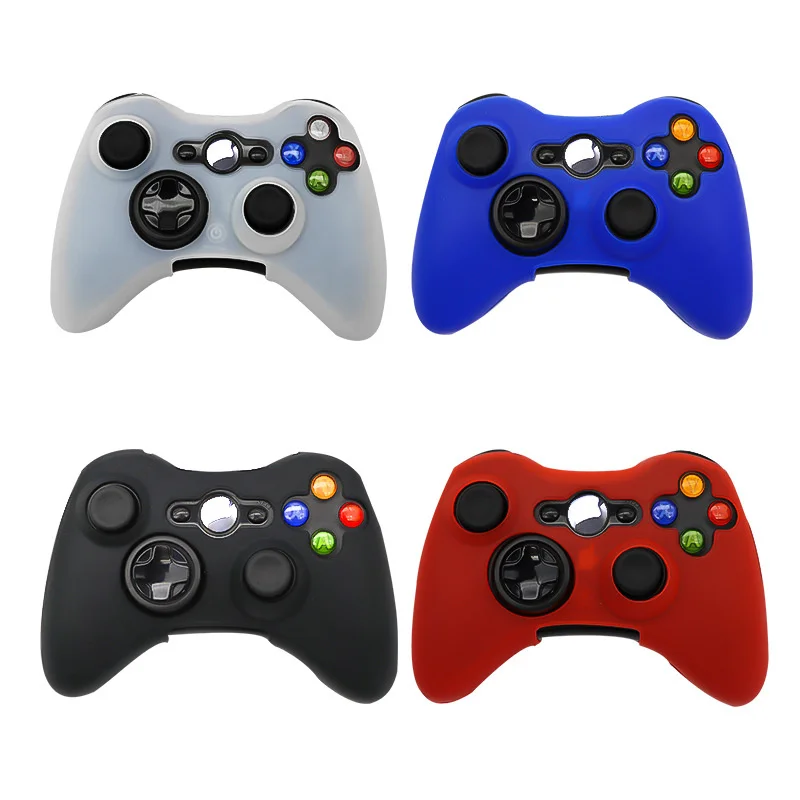 50pcs-para-Xbox360-Game-Controller-Cover-Silicone-Handle-Silicone-360 ...