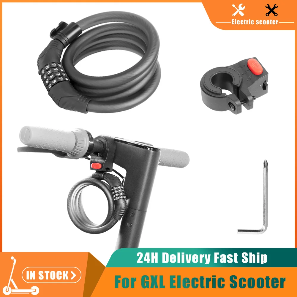 Electric-Scooter-Lock-4-Digit-Combination-Lock-For-Xiaomi-M365-Pro2-Max ...