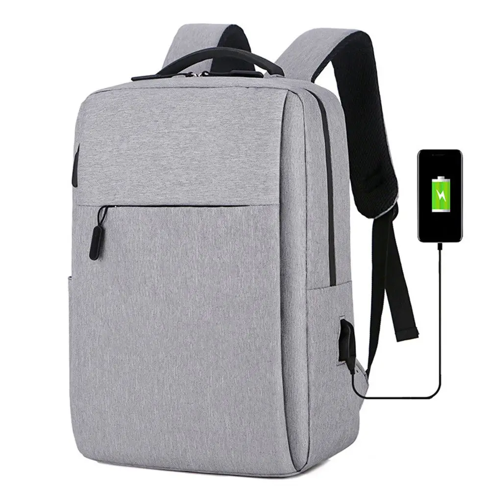 Mens-Women-Laptop-Backpack-Waterproof-USB-Rucksack-Travel-School ...