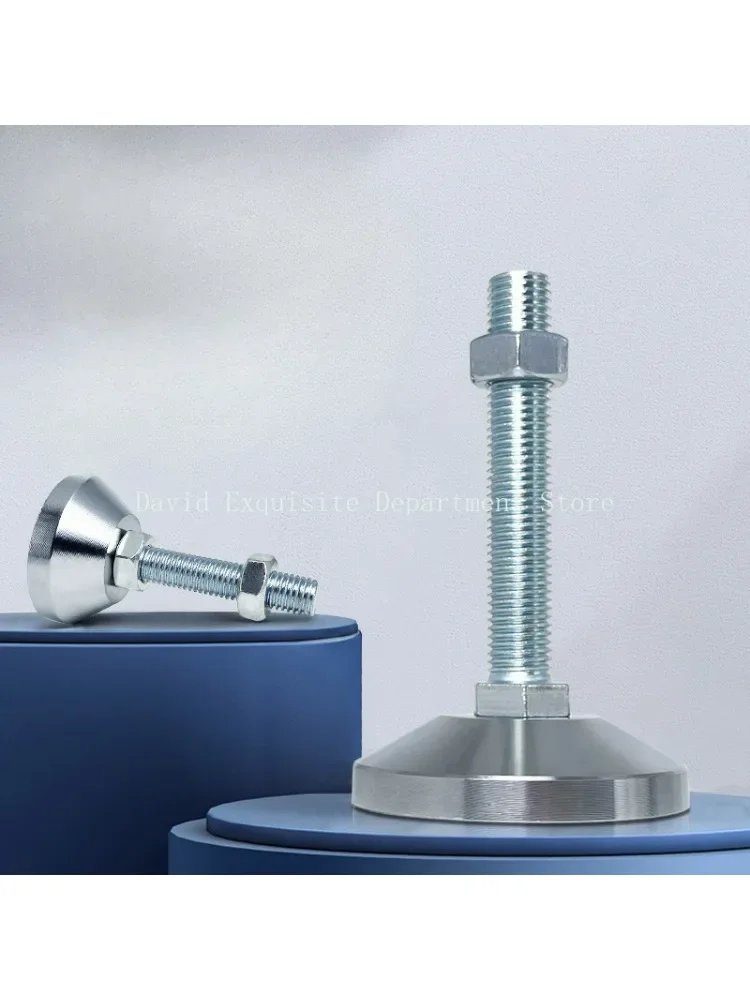 4Pcs 304 Stainless Steel Adjustable Feet Thread Dia M8x50mm Fixed ...
