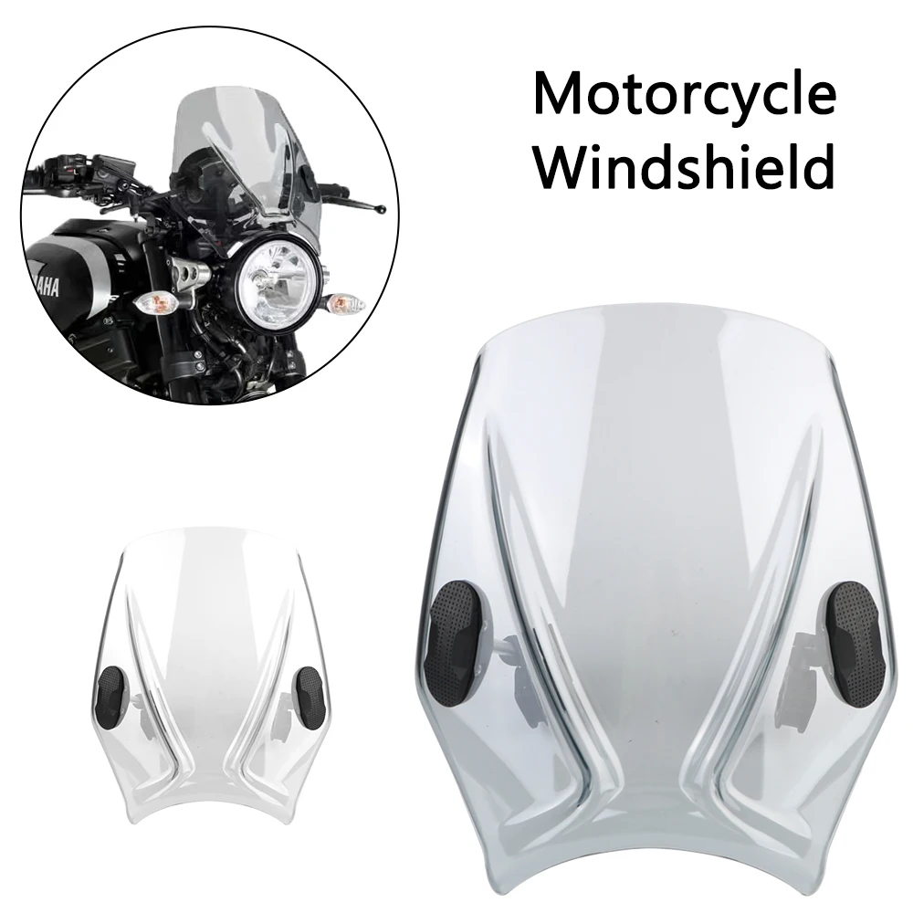 For-XSR700-XSR900-For-Street-Bike-Motorcycle-Windscreen-Windshield ...