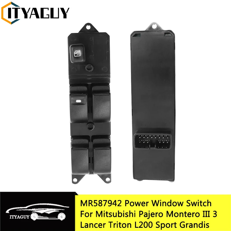 MR587942 Front Left Car Electric Power Master Window Control Switch for ...