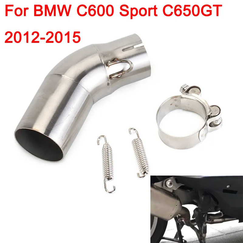 C600-C650GT-Motorcycle-Exhaust-Muffler-Modified-Middle-Link-Pipe ...