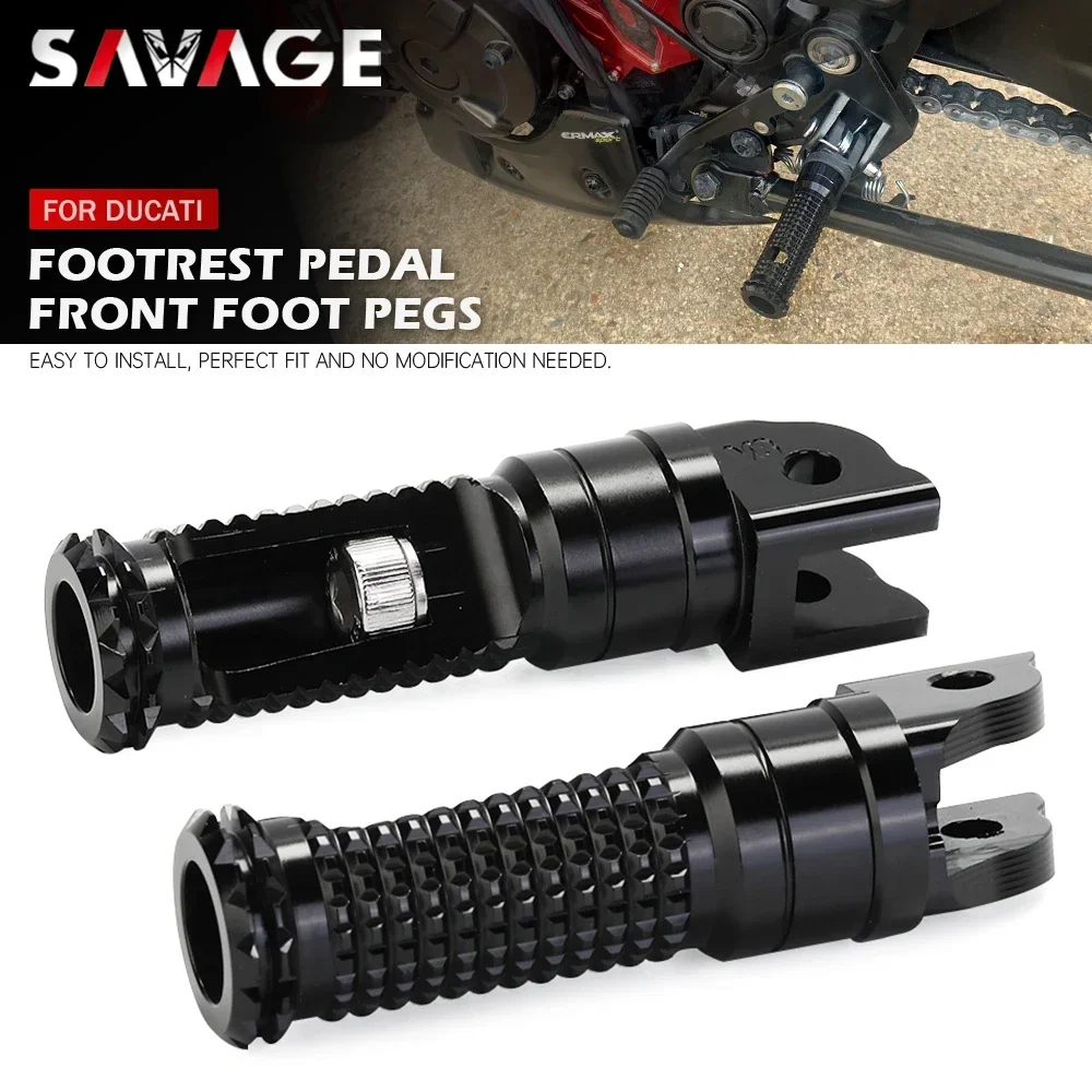 Front-Footrest-Foot-Peg-For-DUCATI-1198-1098-Streetfighter-848-Supersport-750-800-900-1000 ...