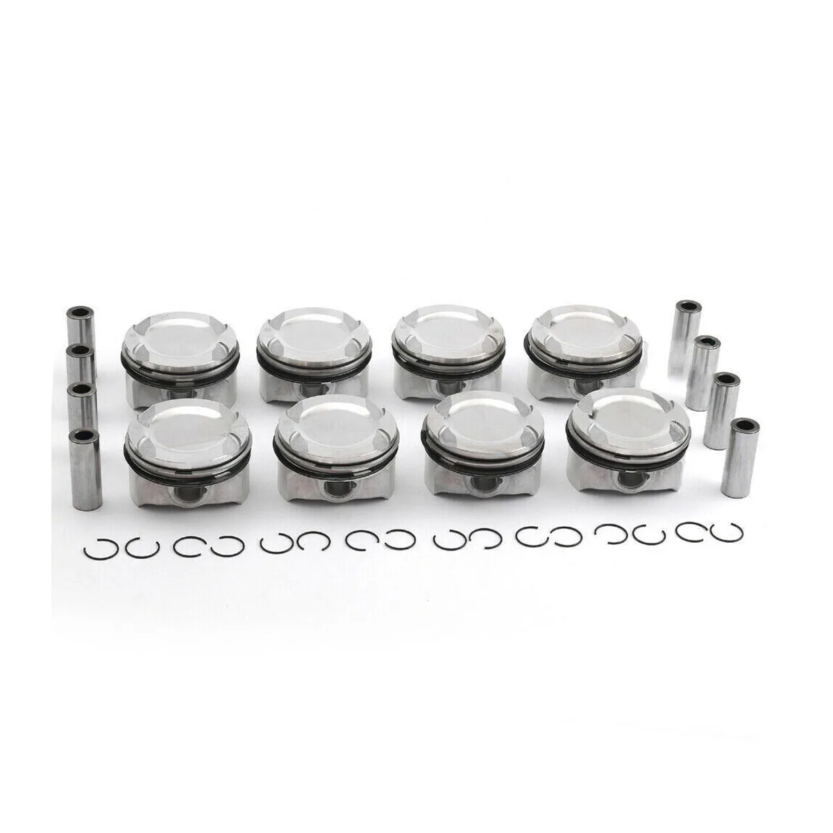 8PCS-Pistons-Rings-Set-For-Mercedes-Benz-X166-W221-W222-GL500-S500-M278 ...