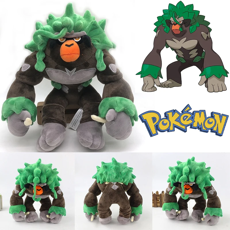 Pokemon Rillaboom 30Cm Anime Plush Doll 2022 New Evolution Edition ...