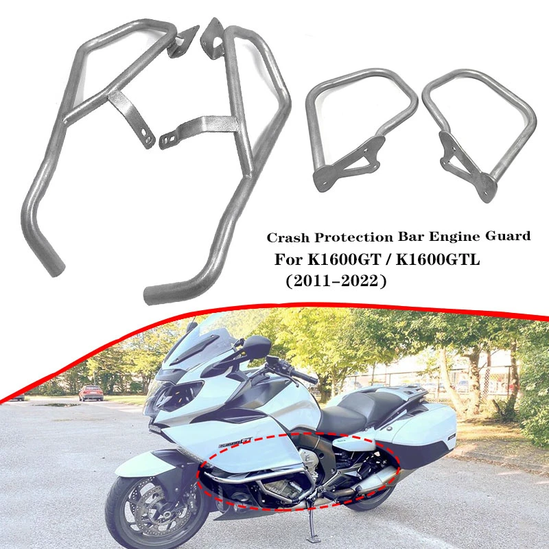고속도로 크래시 바 엔진 가드 새들백 사이드 박스 보호 프레임 범퍼, BMW K1600GT K1600GTL K1600 GT ...