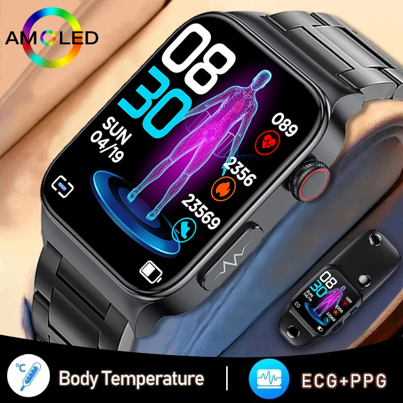 New ECG+PPG Smart Watch Men Laser Treatment Of Hypertension ...