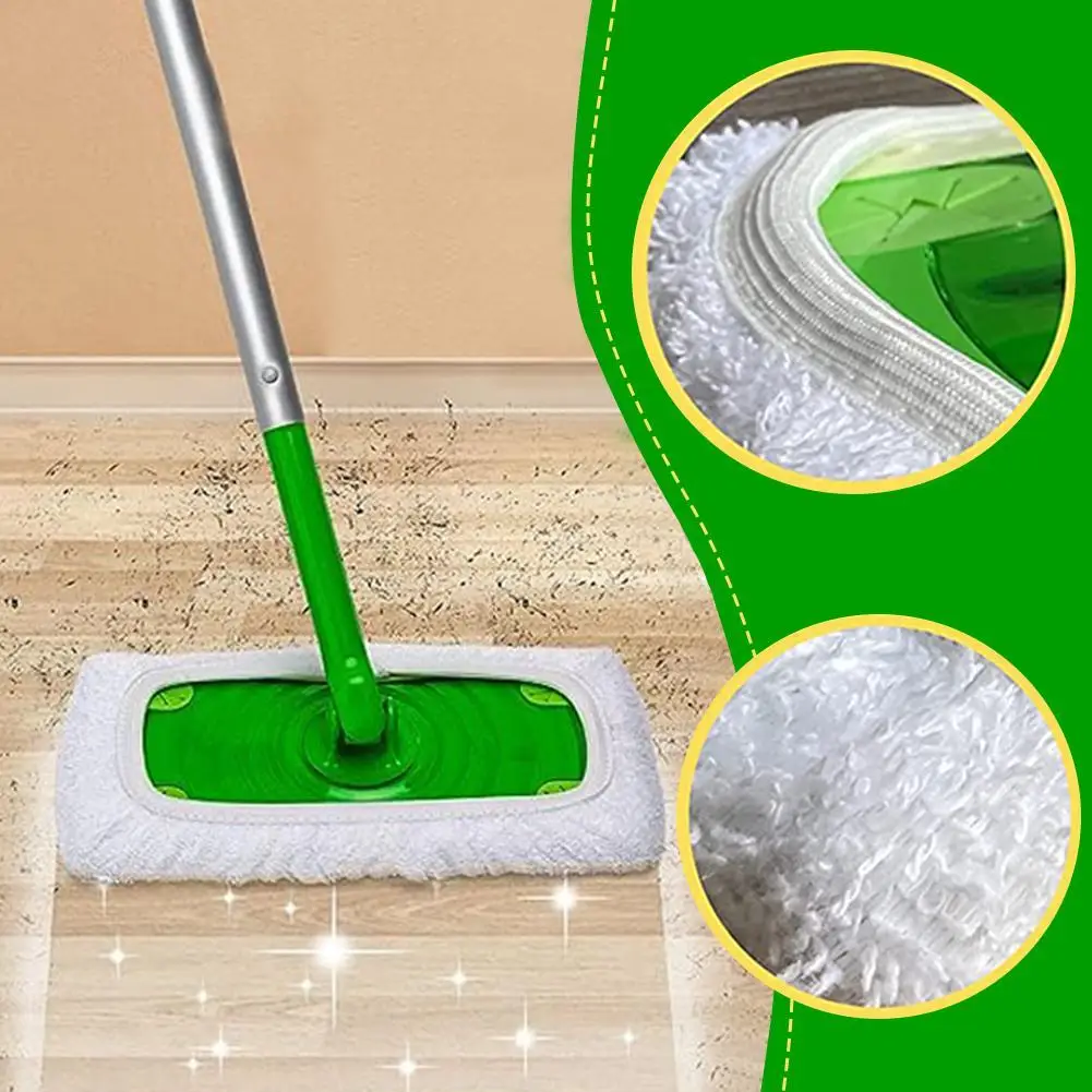 Household-Mop-Replacement-Head-Microfiber-Mop-Washable-Reusable-Dry-And ...