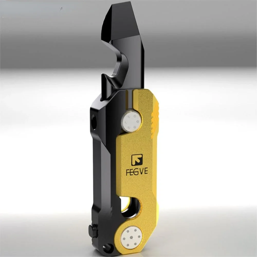 Fegve EDC Fegve Bottle Opener Fegve Crowbar Multifunctional Metal Fegve ...