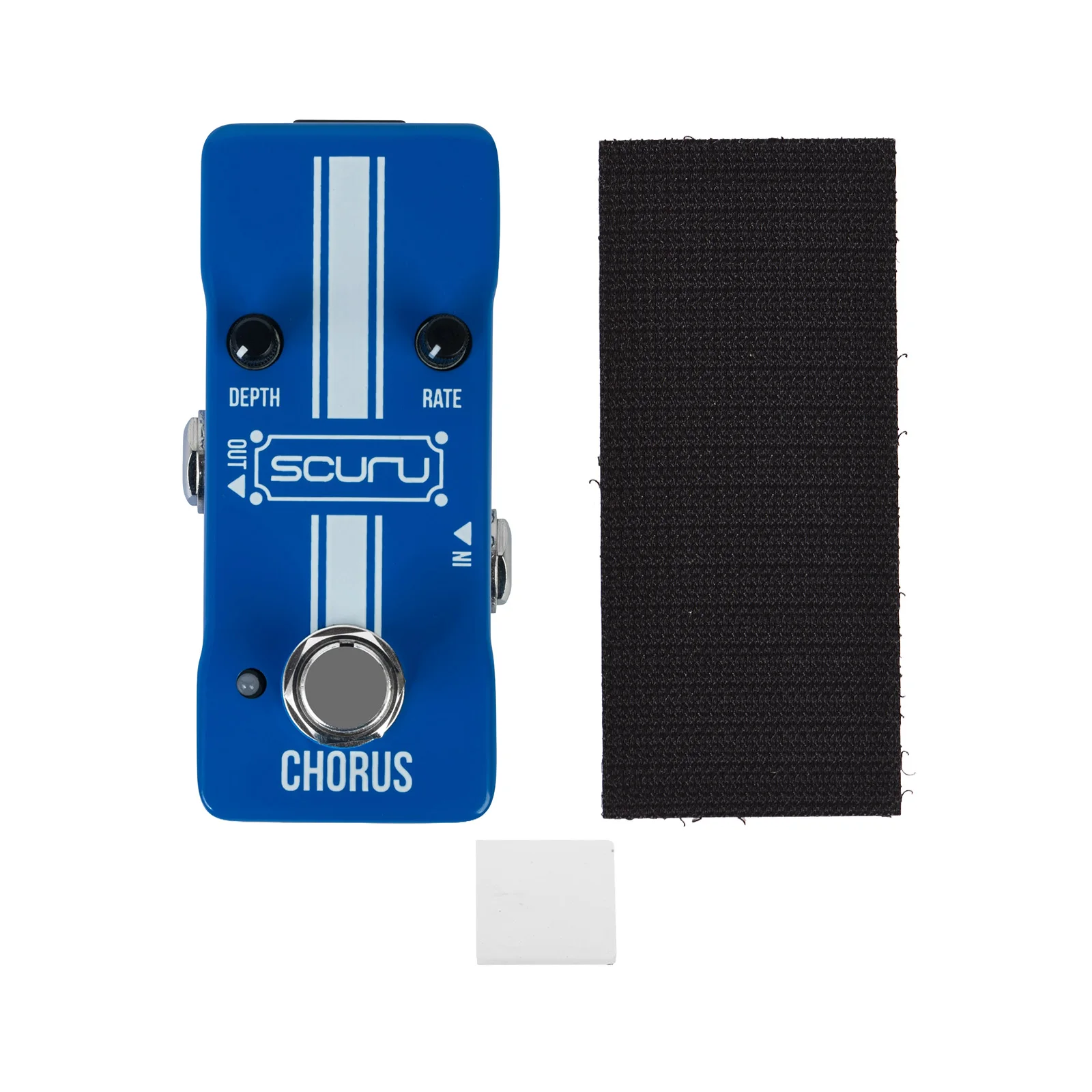 SCURU-Chorus-Guitar-Effects-Pedal-DEPTH-RATE-Classic-Analogue-Chorus-DC ...
